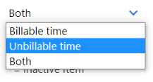 How to display unbillable time | Intervals Help Documentation